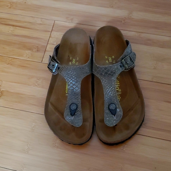 Papillio | Shoes | Papillio By Birkenstock Gizeh Slides Sz 4 | Poshmark